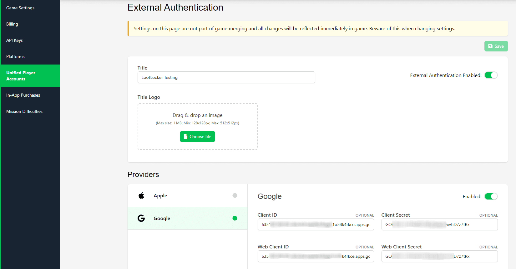 Getting Started with Remote Login - LootLocker, The Game Publishing Platform