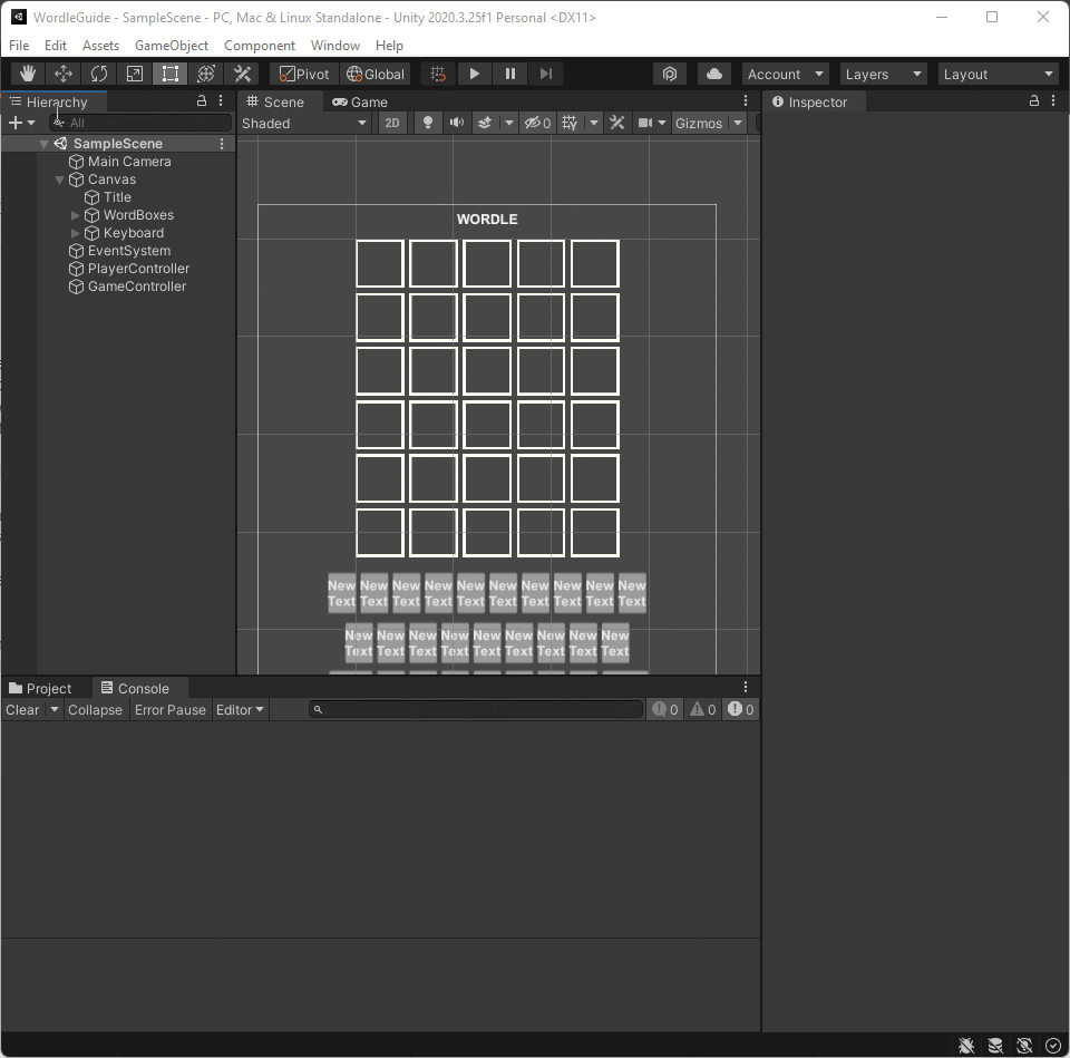 Build Your Own Wordle in Unity (How to Make Wordle Part 1) - LootLocker